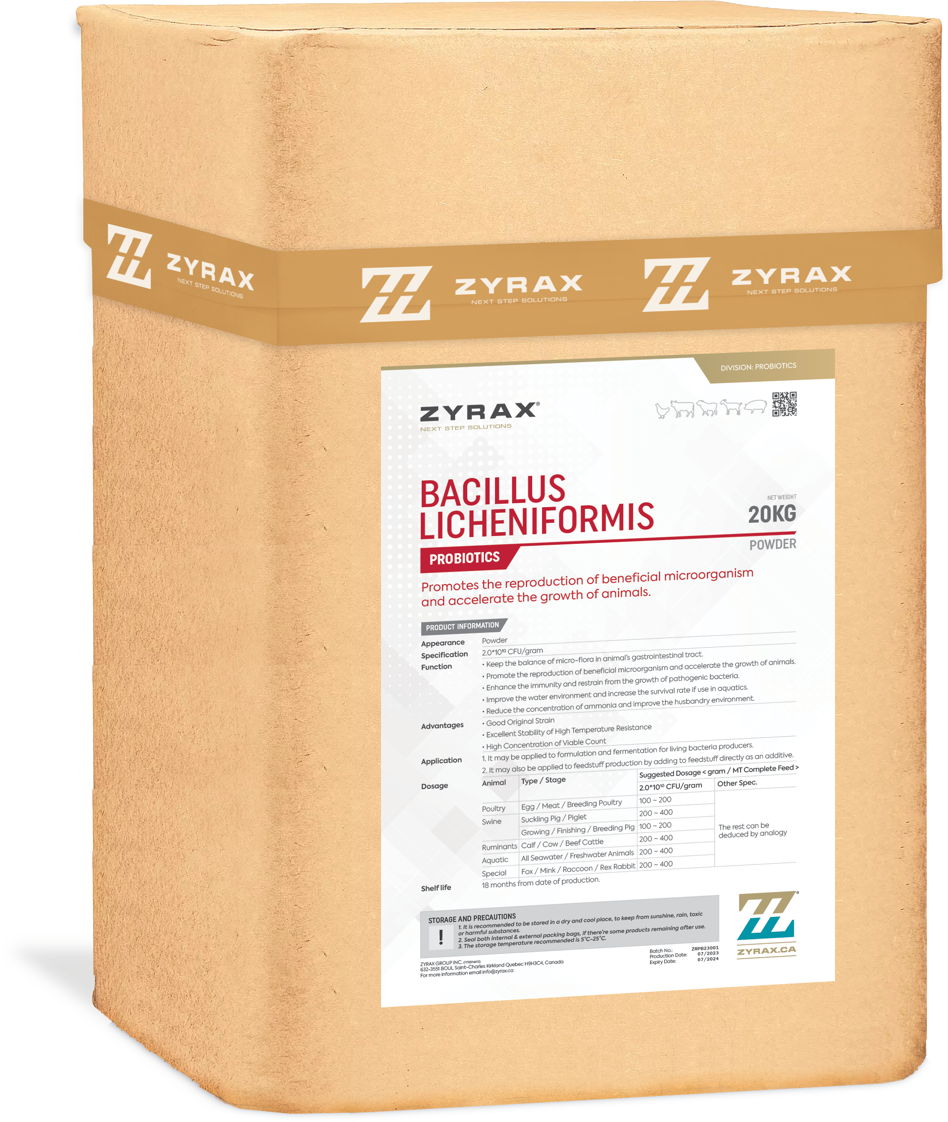 Bacillus Licheniformis – Zyrax